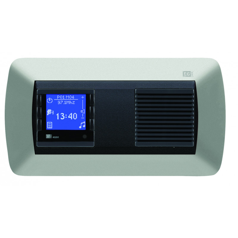 Control unit with intercom, graphic screen and FM RDS + IR