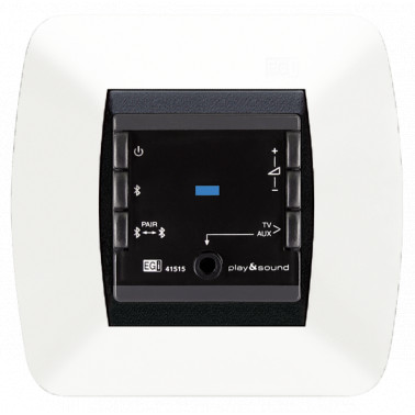 Bluetooth ® module unit with AUX/TV and PIN inputs. 2+2 W, 115-230 V~.