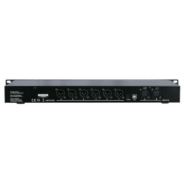 Active crossover processor - 1 rack 2 Line in & 3 Line out connection ...