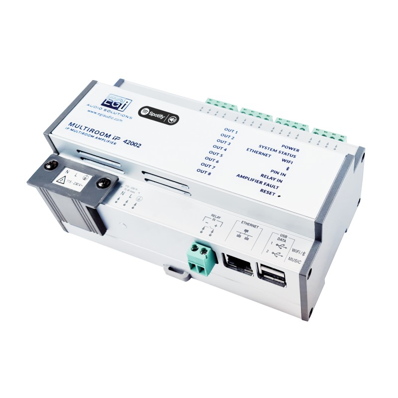 4 to 8 zone Multiroom IP amplifier, audio revolution for retail and ...