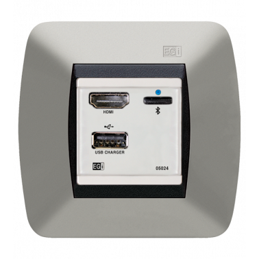 Media Hub Bluetooth® cargador USB e interfaz HDMI